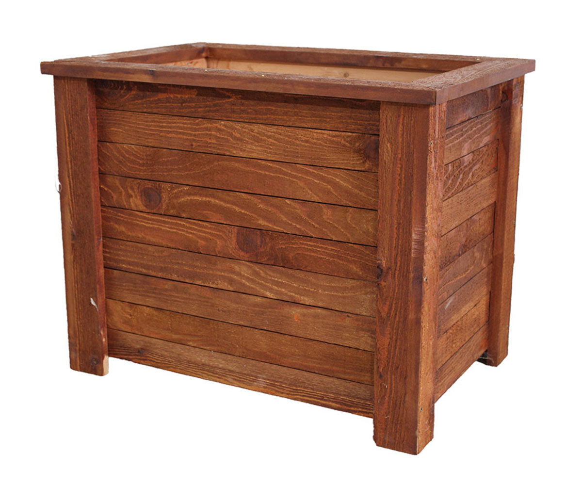 Amish Cedar Rectangular Planter – AmishOutletStore